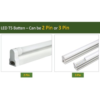 LED T5 Batten - 1~4 feet (0.3m to 1.2m) | Shopee Singapore