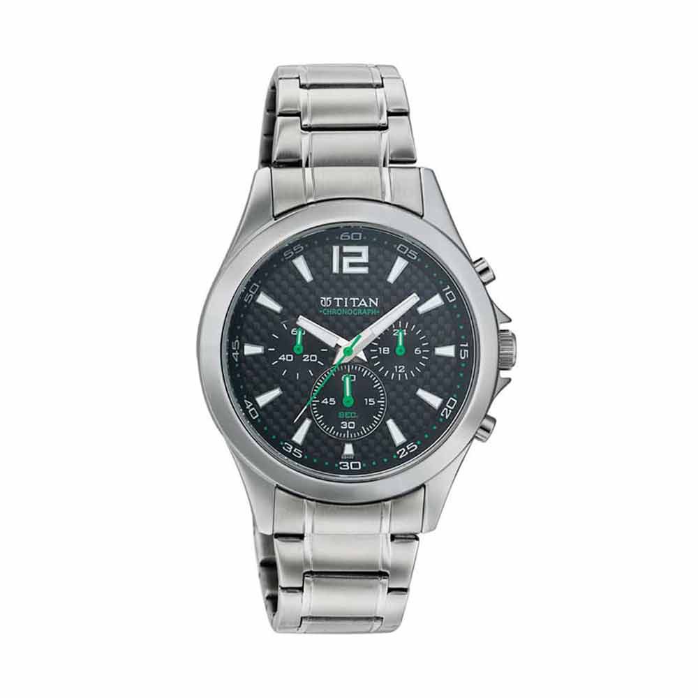 Titan Men's Octane Chronograph Watch 9323SM08 | Shopee Singapore