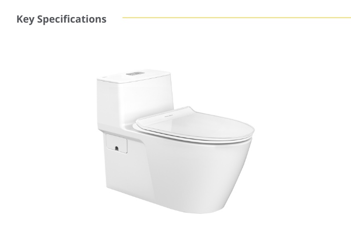 American Standard Acacia SupaSleek One Piece (Water Saving) Toilet ...