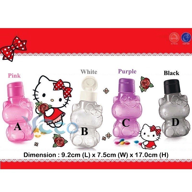 Tupperware Hello Kitty Eco Water Bottle 425ml | Shopee Singapore