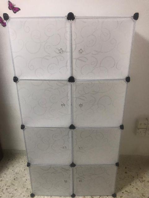 DIY Modular Cube Storage Cabinet System Rack Shelf Wardrobe Box Storage ...