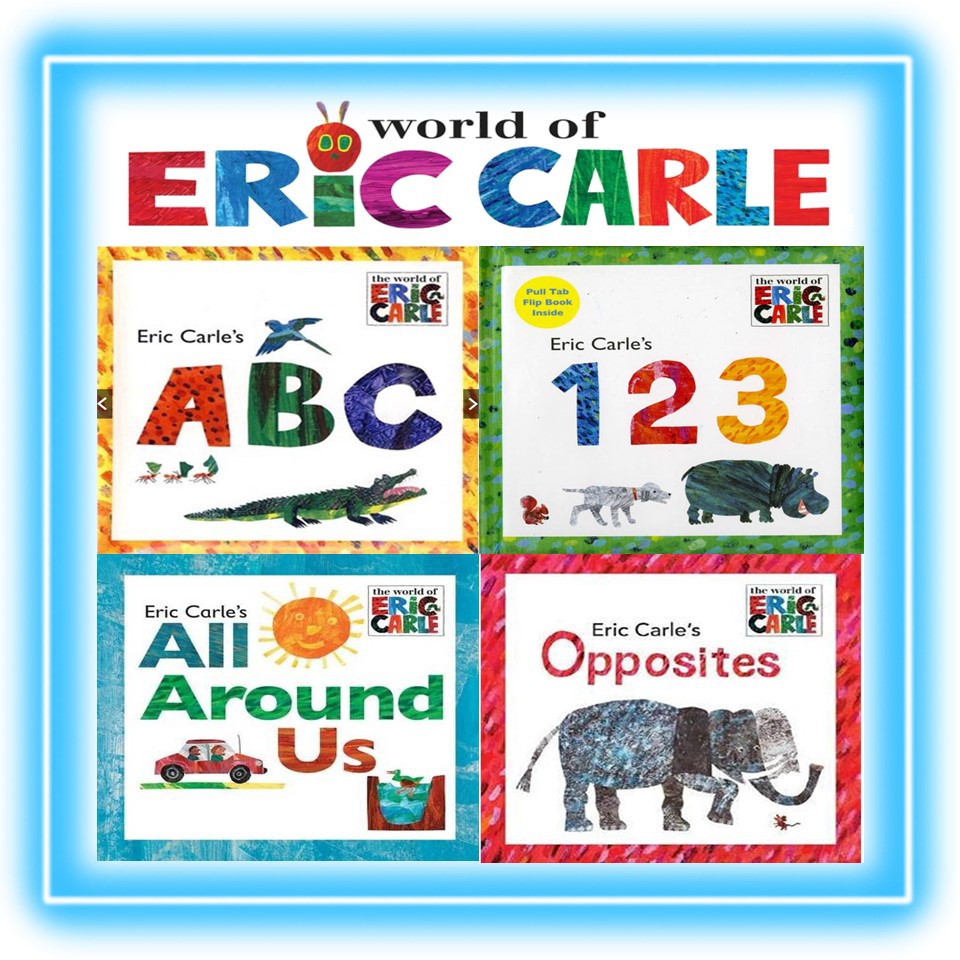 [Ready Stock] Eric Carle's ABC, Eric Carle's 123, Eric Carle's ...