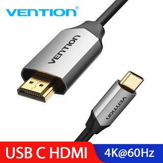 Vention USB C to HDMI Adapter USB Type C (Thunderbolt 3 Compatible) to 4K HDMI Converter Cable ...
