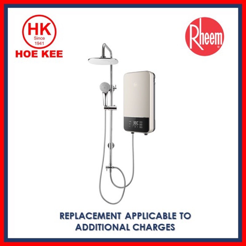 Rheem Prestige Platinum Instant Water Heater With Rain Shower Set Rtle