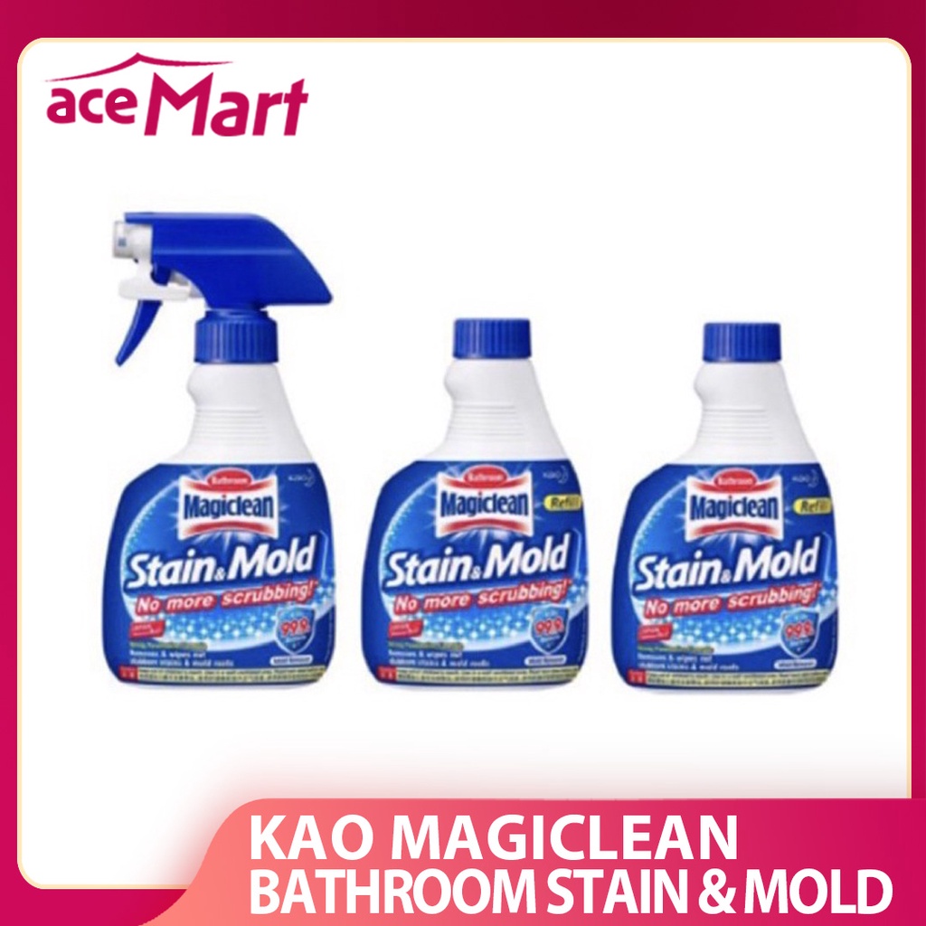 Kao Magiclean Bathroom Stain & Mold Trigger 400ml /Refill 400ML ...