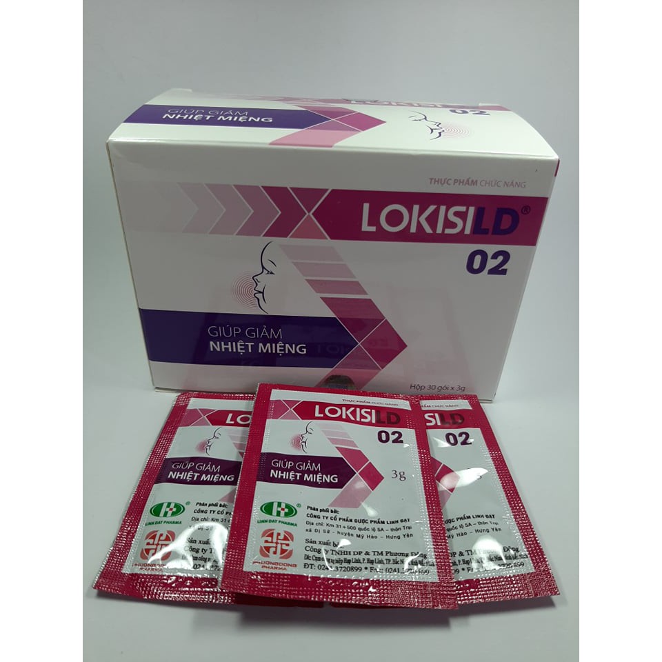Reduce Mouth Heat, Tongue Heat, Rashes, Urticaria Lokisild 02 Box Of 30 ...