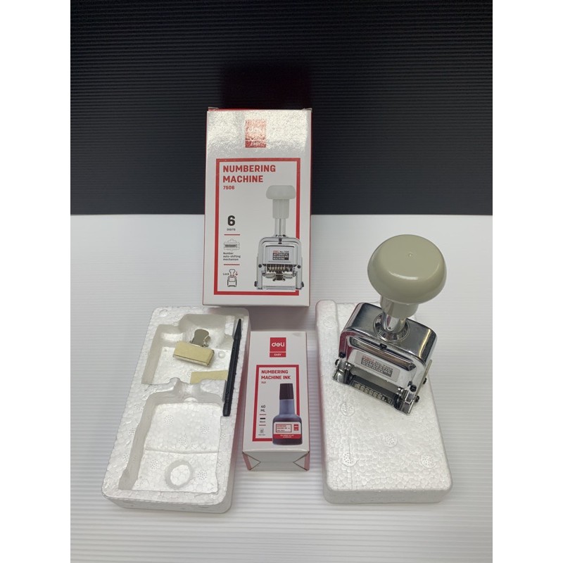 Deli 6 Digit Numbering Machine | Shopee Singapore