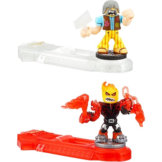 Legends of Akedo Powerstorm Versus Pack 2 Mini Battling Action Figures ...