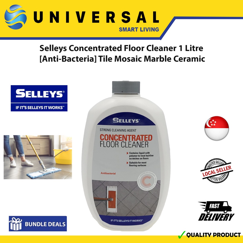 [SG SHOP SELLER] Selleys Concentrated Floor Cleaner 1 Litre [Anti ...