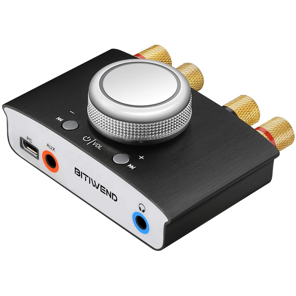 Mini Bluetooth Amplifier, BITIWEND HiFi Amplifier Bluetooth 5.0 Audio ...