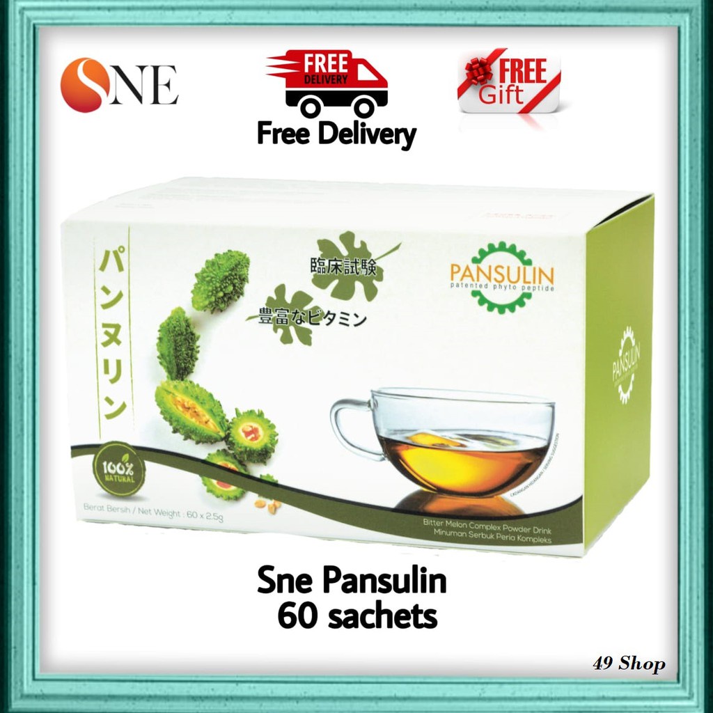 SNE Pansulin (The Diabetes Food) 60 Sachets x 2.5g | Shopee Singapore