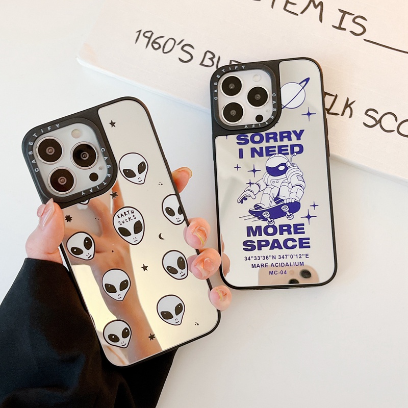 CASETiFY Alien Astronaut Case For iPhone 14 Plus 14Pro 11 12 13 X XS XR ...