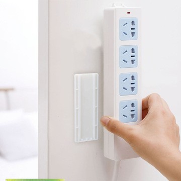 Wall-Mounted Self Adhesive Power Cord Extension | Shopee Singapore