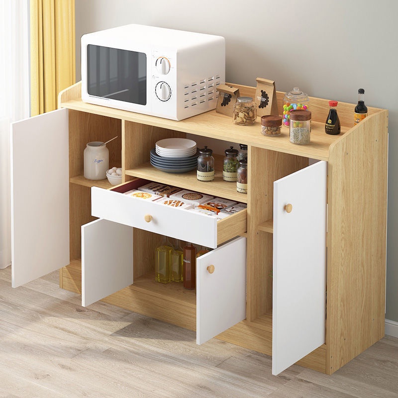 Side cabinet, kitchen cupboard, simple household shelf, lockers ...