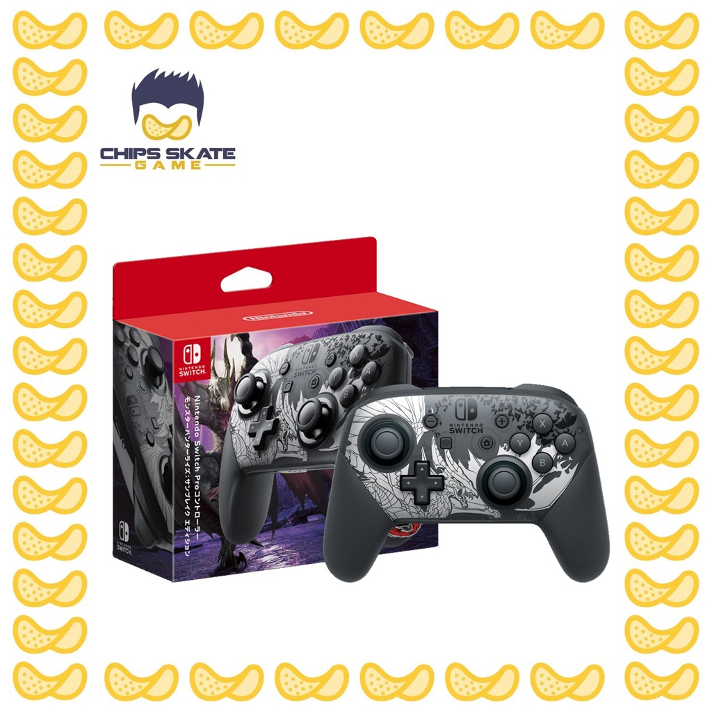 Nintendo Switch Pro Controller Monster Hunter Rise Sunbreak Edition ...