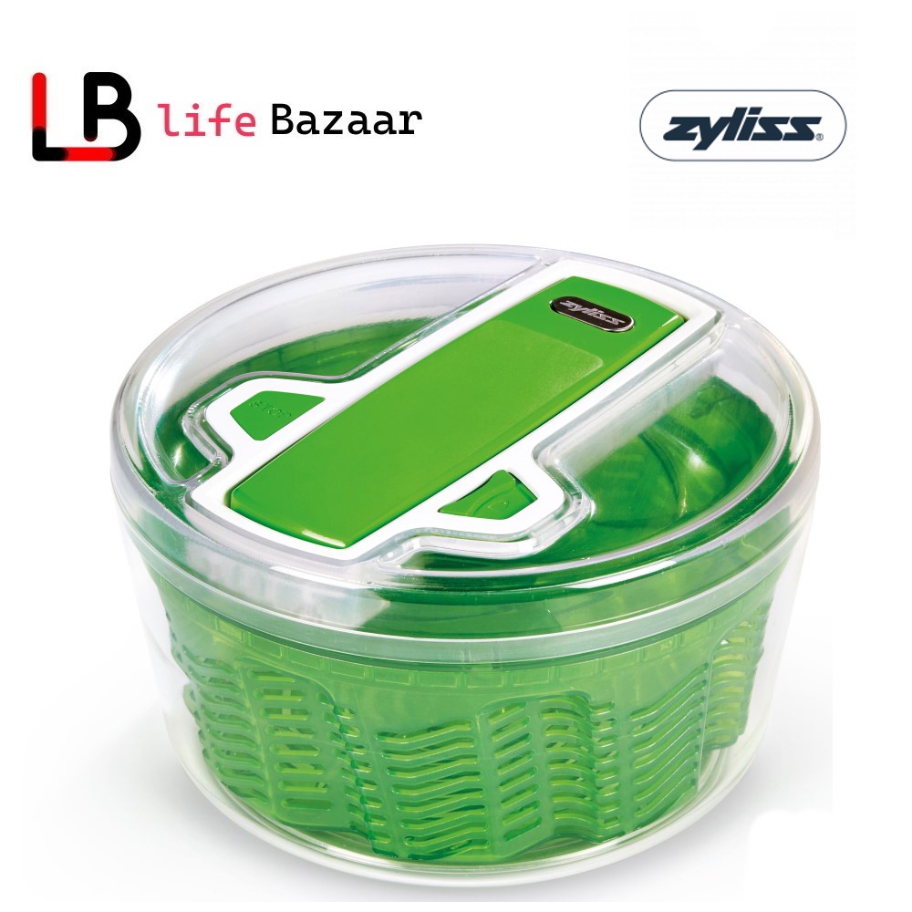 ZYLISS E940015 SWIFT DRY SALAD SPINNER SMALL 2.5L | Shopee Singapore