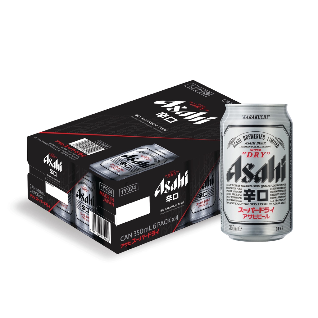 Asahi Super Dry Beer Can, 350ml [Bundle of 24] | Shopee Singapore