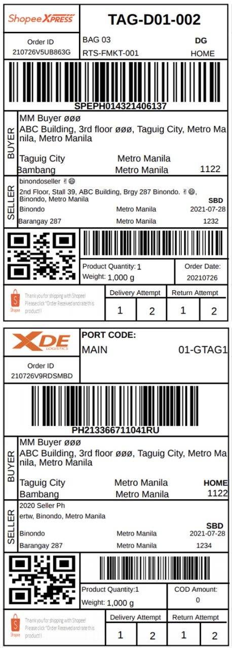 Labelling the air waybill | PH Seller Education [Shopee]