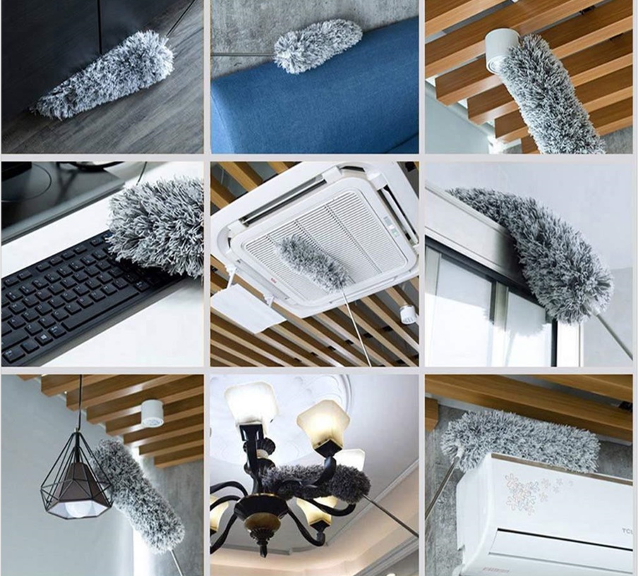 Super Long duster for ceiling wardrobe fan microfiber duster 超长除尘 鷄毛撣子 ...