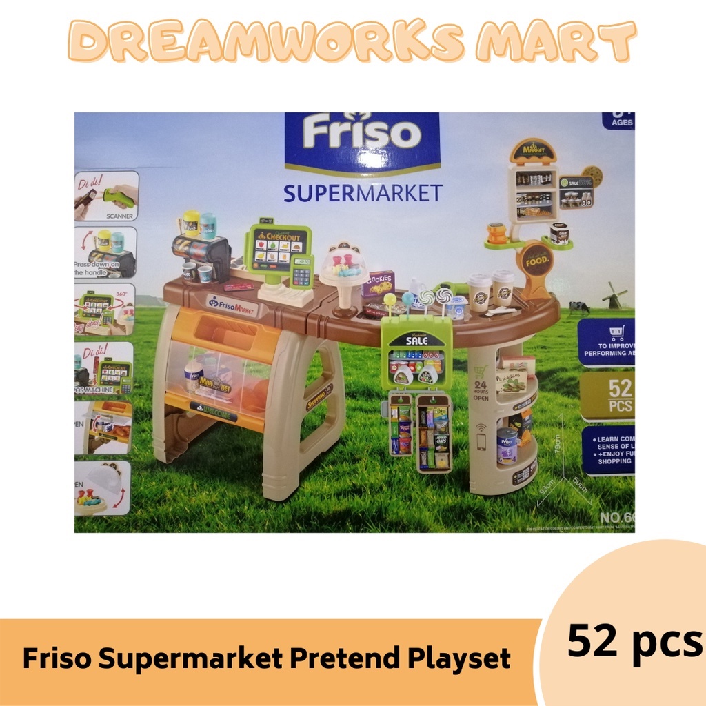 Friso Supermarket Pretend Playset | Shopee Singapore