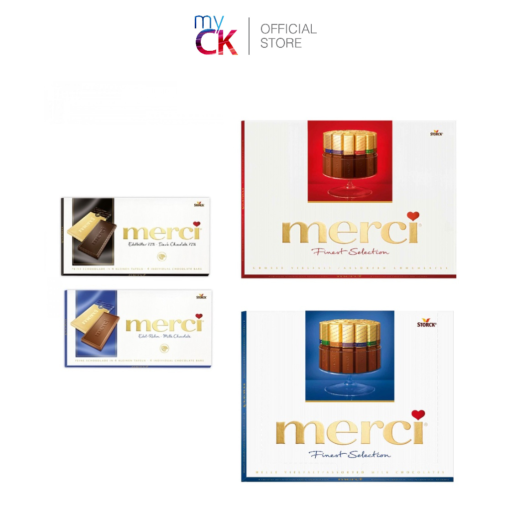 Merci Chocolate (Finest Selection/Chocolate Bar) | Shopee Singapore