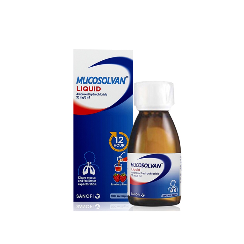Mucosolvan Cough Relief Syrup 100Ml | Shopee Singapore