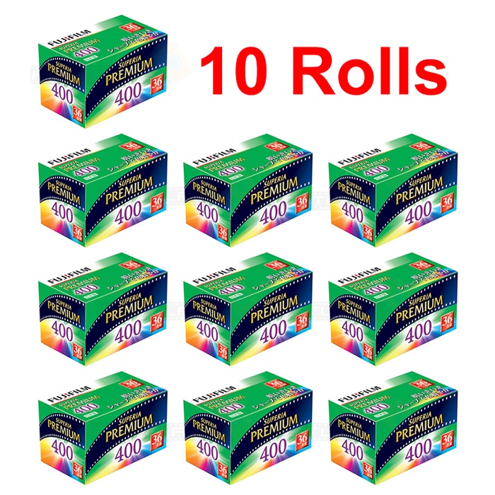 Fujifilm Superia Premium 400 35mm Film [36 Exp] (10 Rolls) | Shopee Singapore
