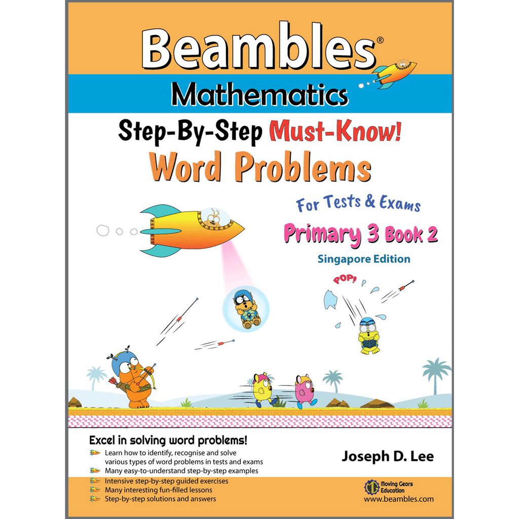 P3 Beambles Mathematics Maths Word Problems Primary 3 Math Book 2