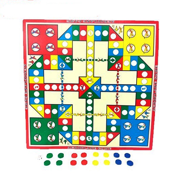 Airplane Chess Large Paper Board Game 34cmx34cm | Shopee Singapore