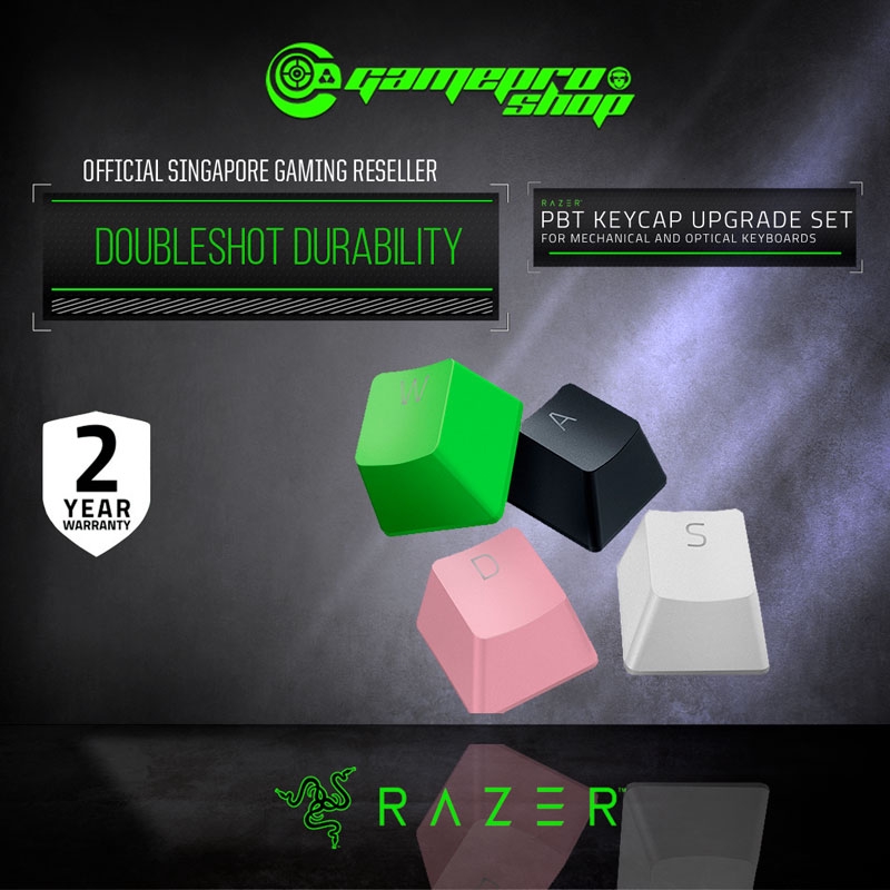 Razer PBT Keycap Upgrade Set | Shopee Singapore