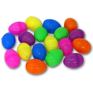 [SG Stock] Colorful White Mini Plastic Easter Eggs Treasure Hunt ...