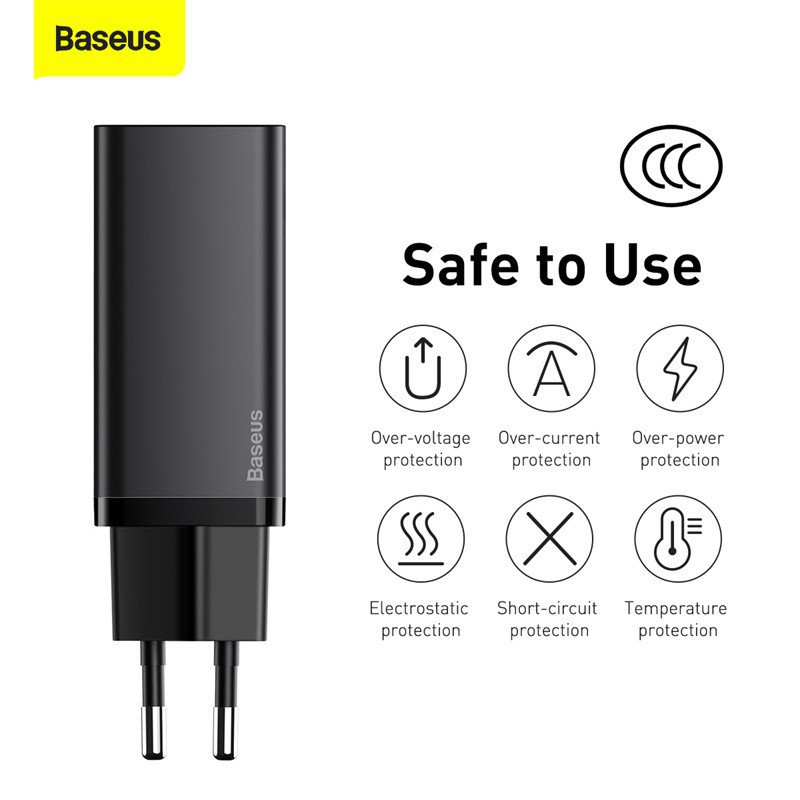 Baseus 65W GaN2 Lite Charger Quick Charge 4.0 | laptopcare