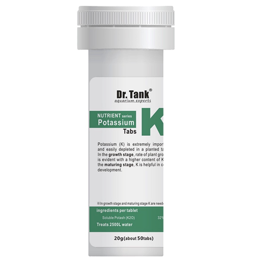 Dr Tank Nutrient Tab Series - Potassium Tabs (50 Tabs) | Shopee Singapore