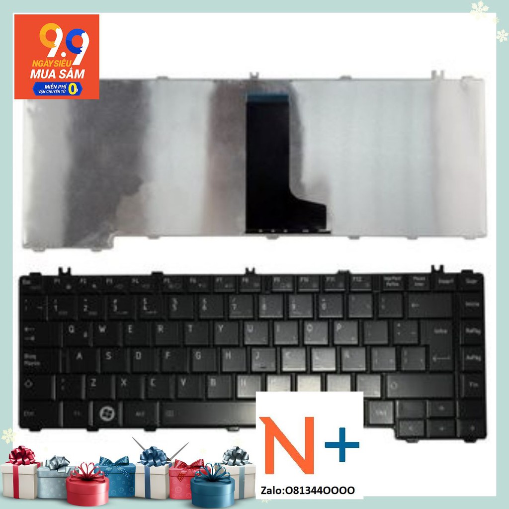 Toshiba Satellite C600 C640 Keyboard (Black) | Shopee Singapore