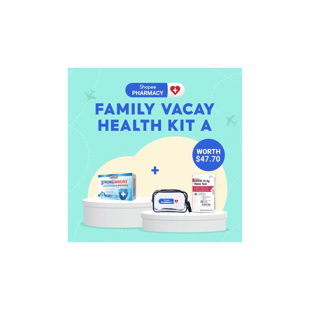 Limited Ed Shopee Pharmacy - Family Staycay Health Kit A (COVID -19 ART ...