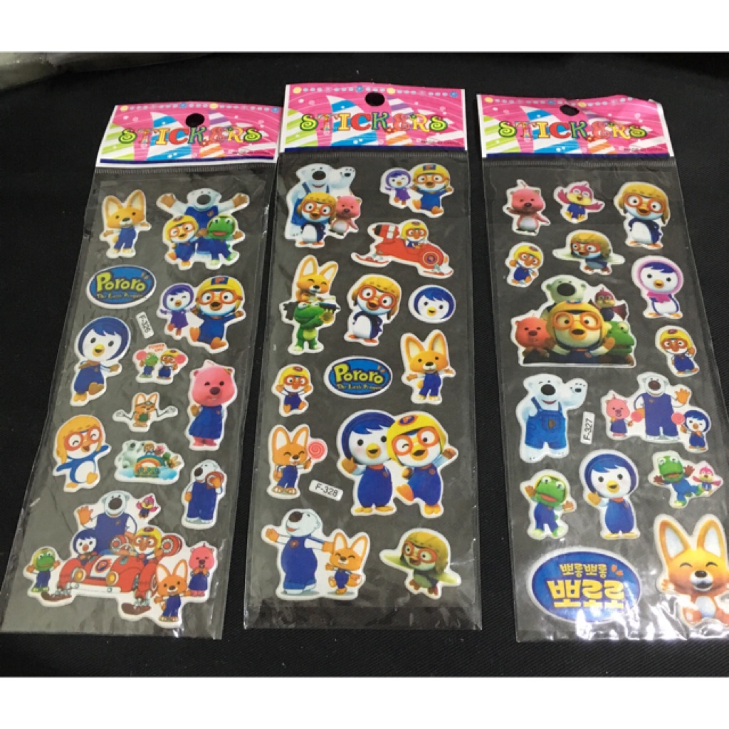 Pororo Stickers | Shopee Singapore