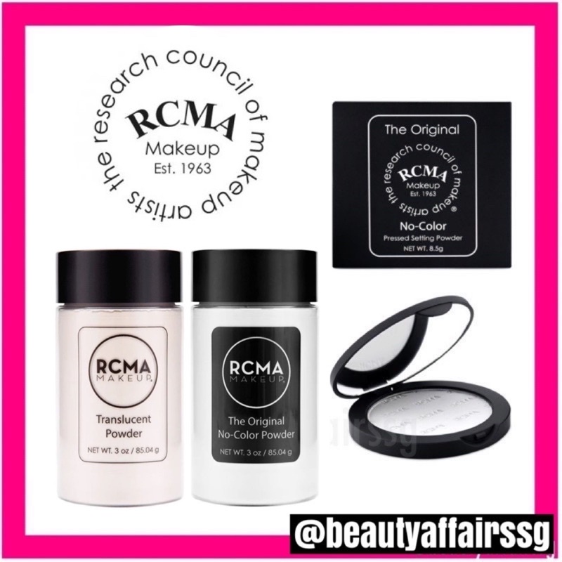 ⚜️ RCMA ⚜️ No Color / Translucent Powder / Compact | Shopee Singapore