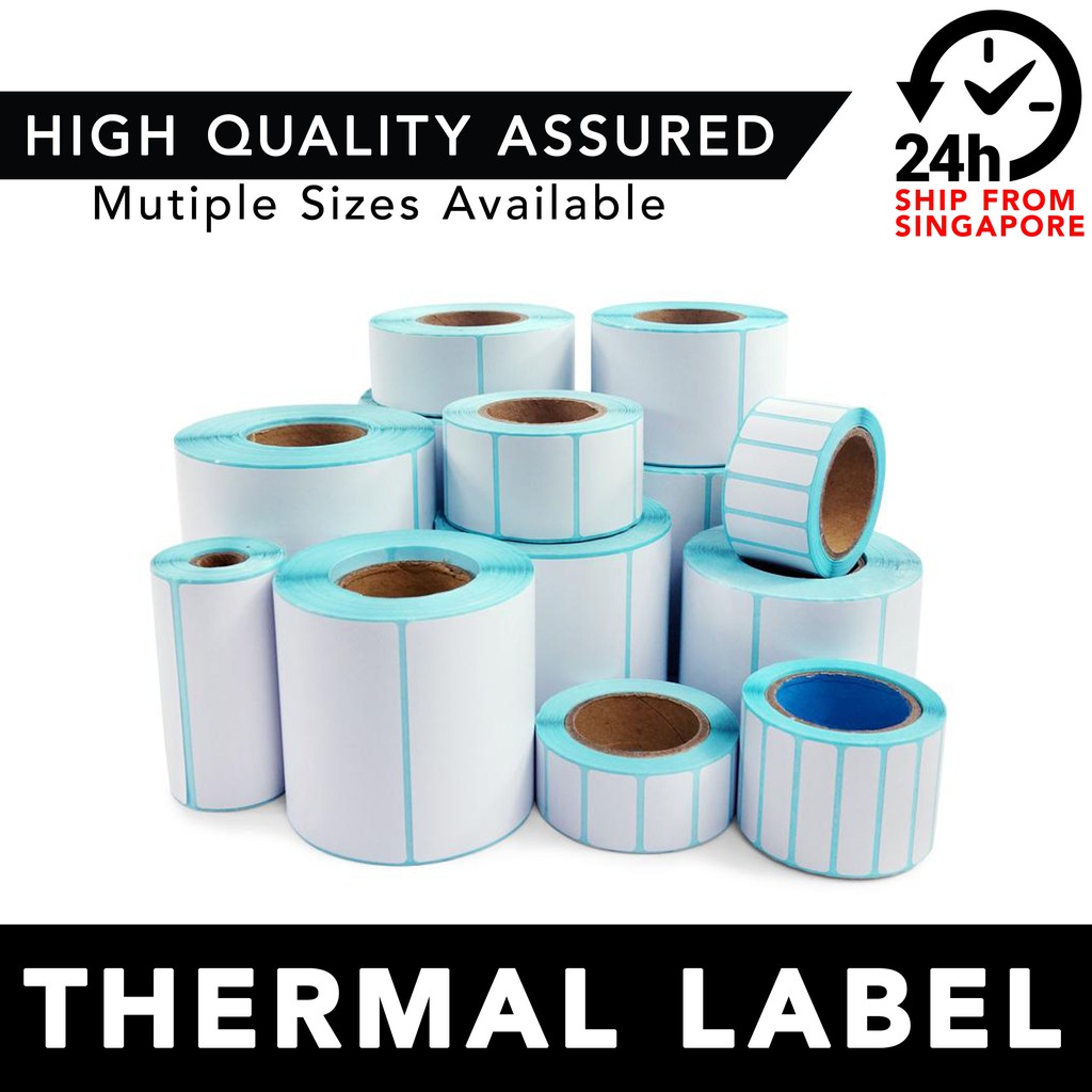 Thermal Printing Label Roll Self Adhesive Sticker Direct thermal ...
