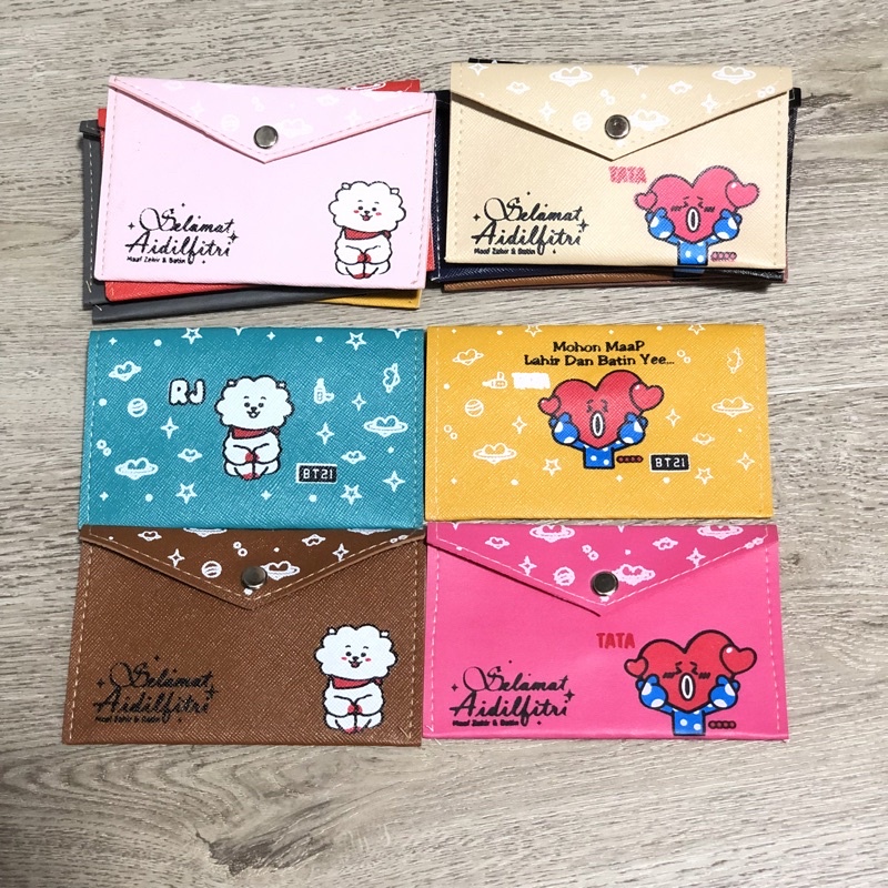 [SG Seller] 5Pcs BTS Hari Raya Eid Money Envelopes Reusable | Shopee ...