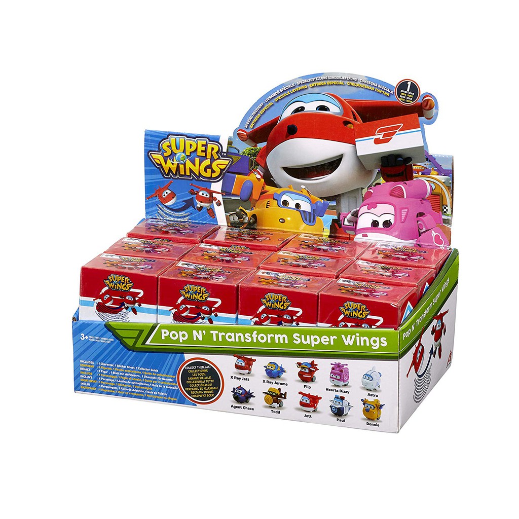 Super Wings POP n Transform Blind Box | Shopee Singapore