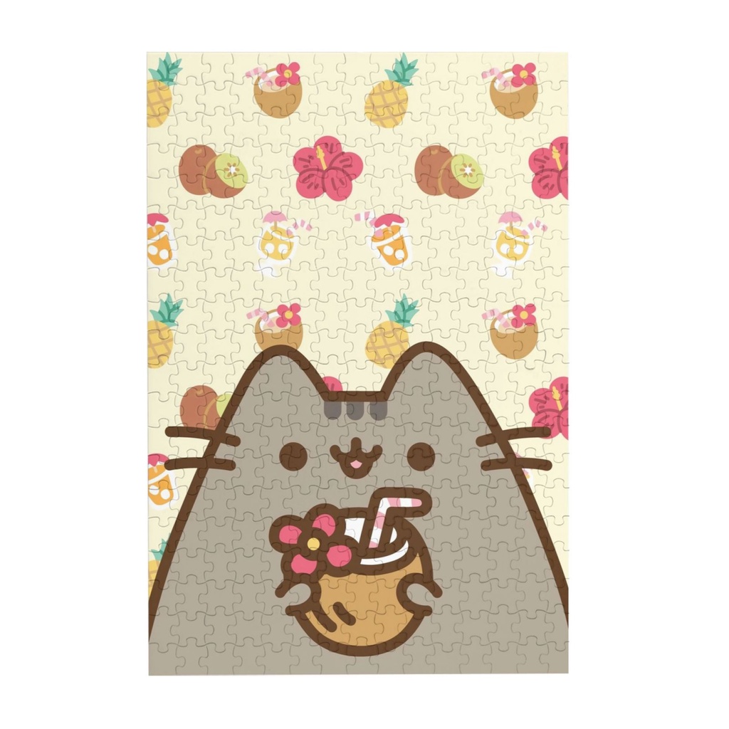 Pusheen The Cat Custom 300 Piece Jigsaw Puzzle Jigsaw Puzzles for ...