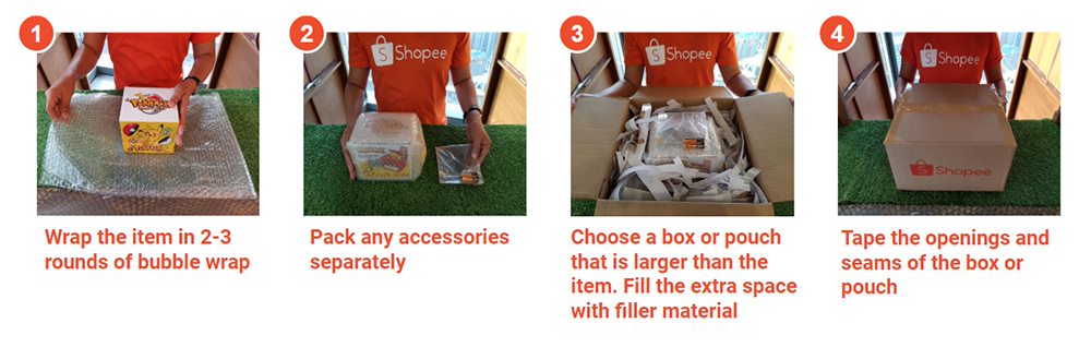Packing the order | PH Seller Education [Shopee]