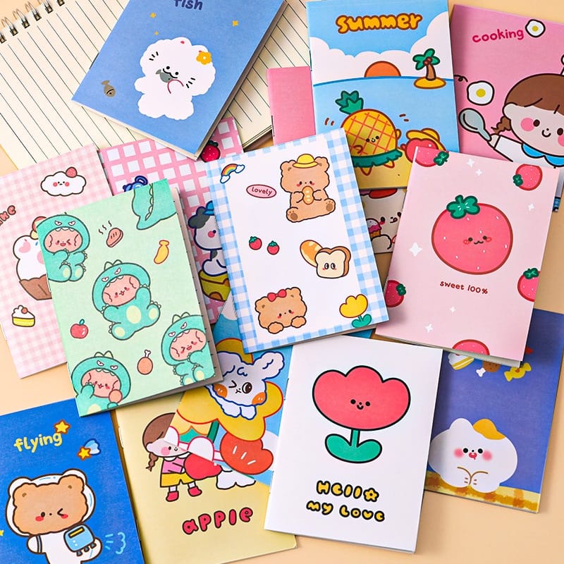⭐SG READY STOCK⭐Cute Mini Notebook Kids Diary Notebooks Students School ...