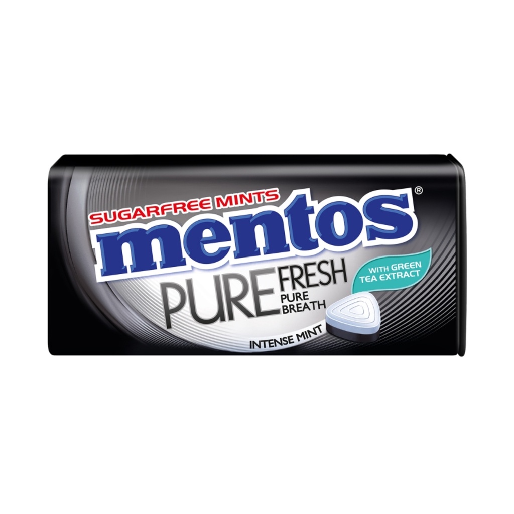 Mentos Pure Fresh Intense Mint, 35g (Halal) | Shopee Singapore