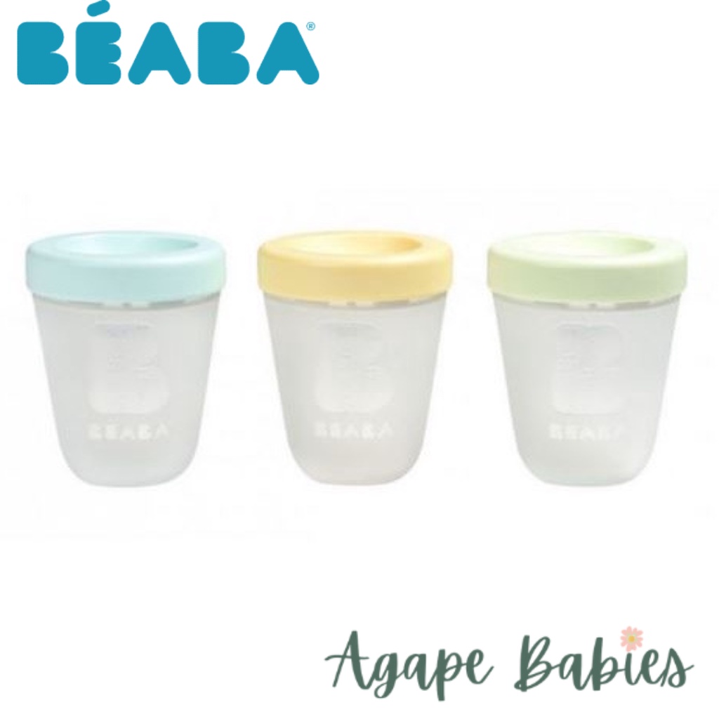 912779 Beaba Set Of 3 Single Portions Silicone - Spring | Shopee Singapore