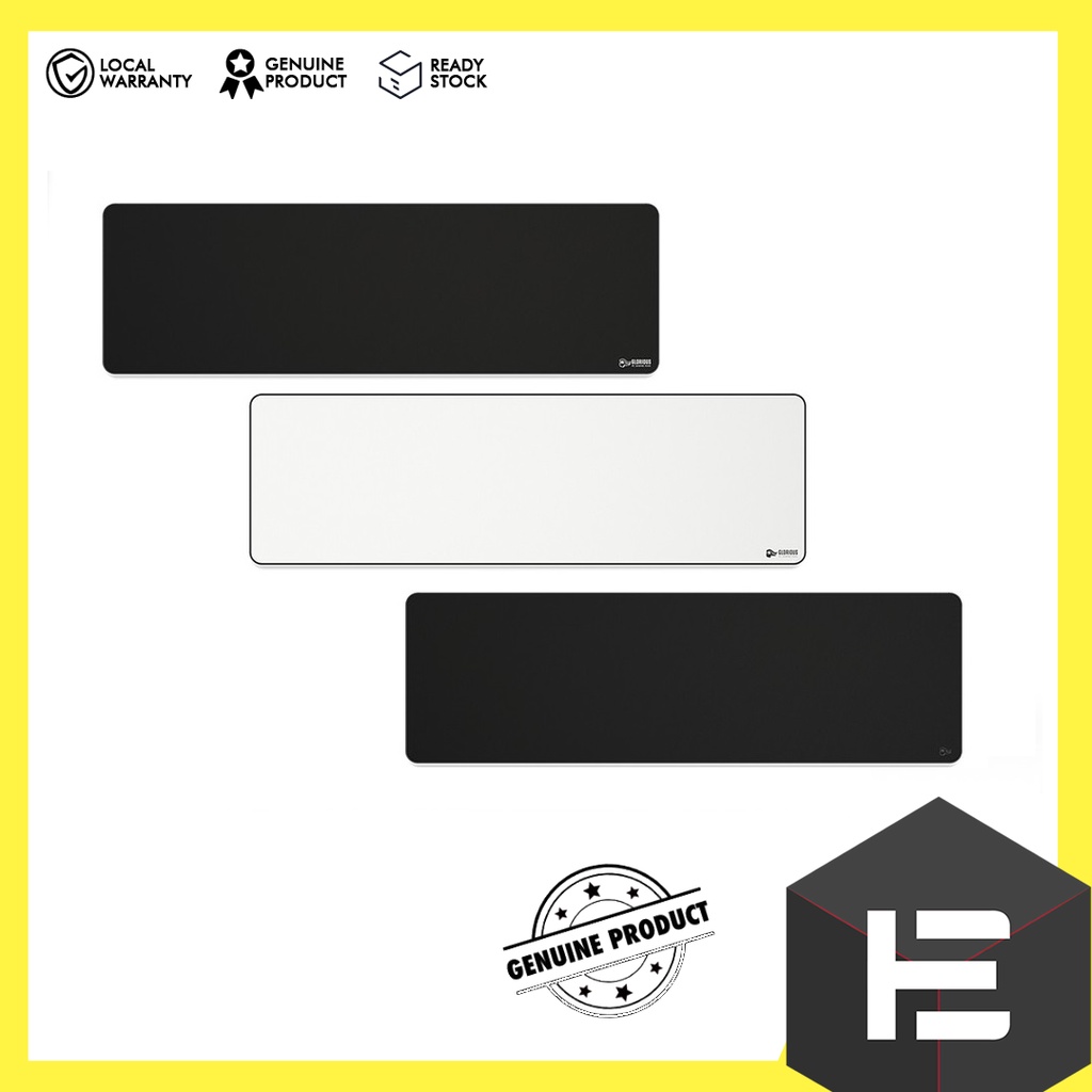 GLORIOUS STITCH CLOTH EXTENDED , XL EXTENDED MOUSEPAD ( BLACK / WHITE ...