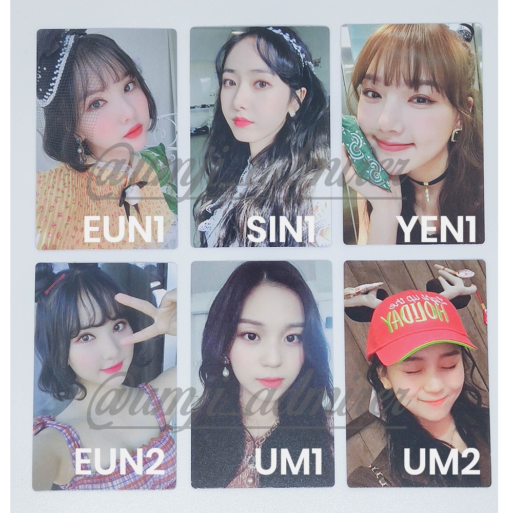 Gfriend Time For Us Photocard & Transparent Photocard (Official ...