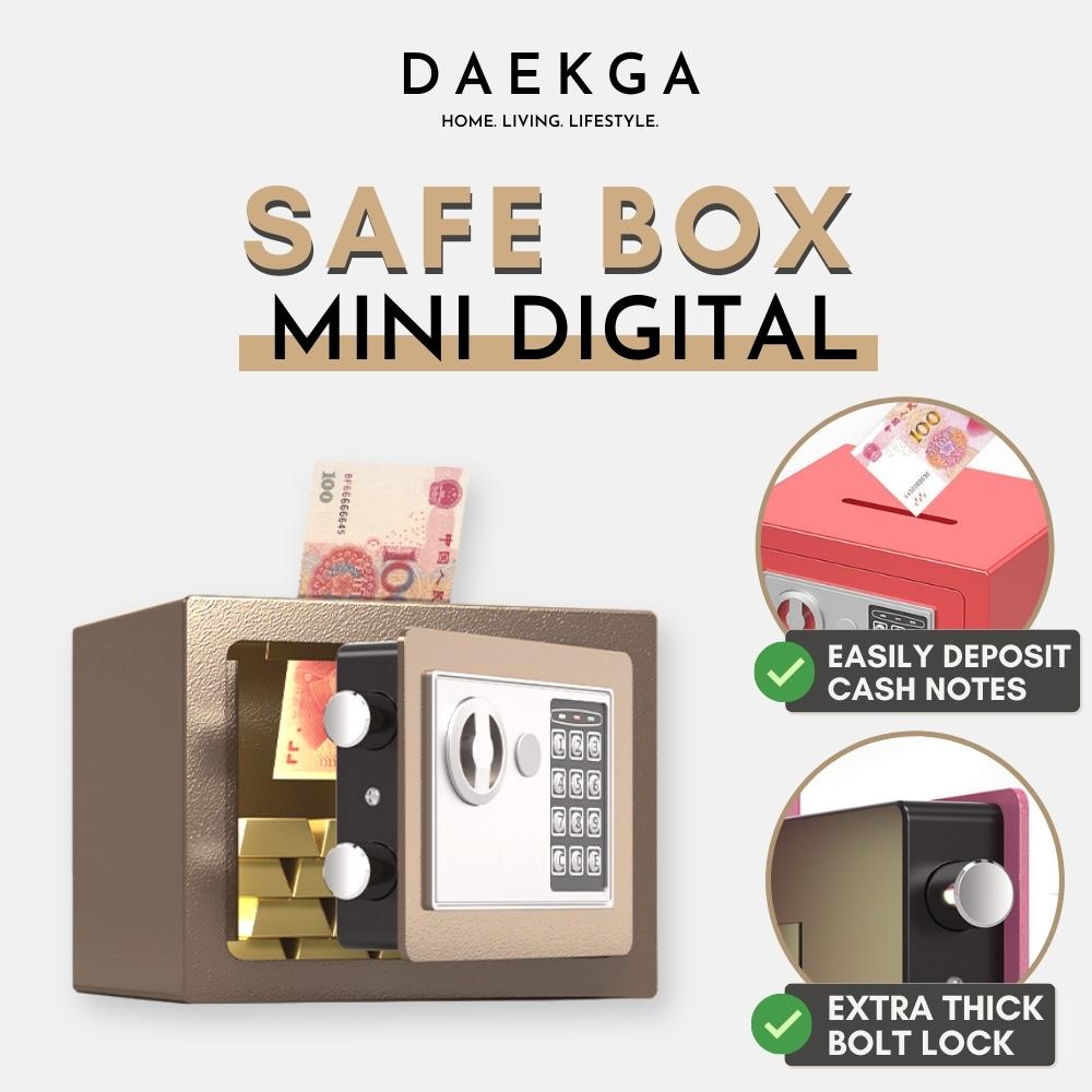 🇸🇬 [SG SELLER] Mini Digital Safe Box / Personal Safe Box (With Money ...