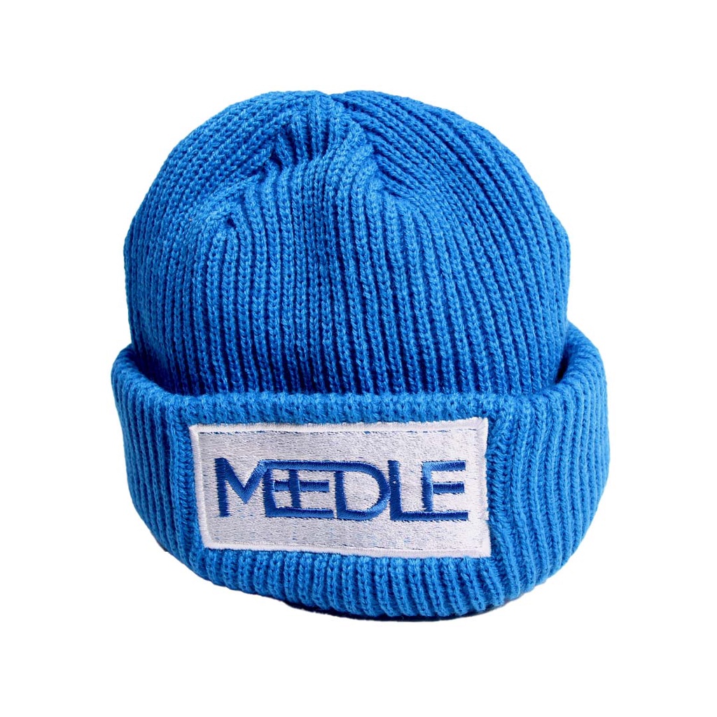 Meedle Reachout beanie gulf blue | Shopee Singapore