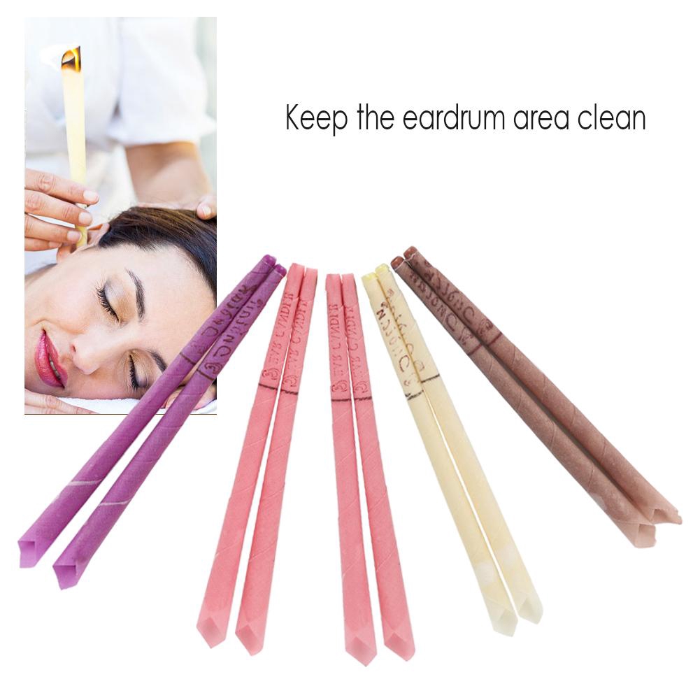 10pcs Ear Candle Massage Relax Spa Ear Clean Hearing Sense Shopee